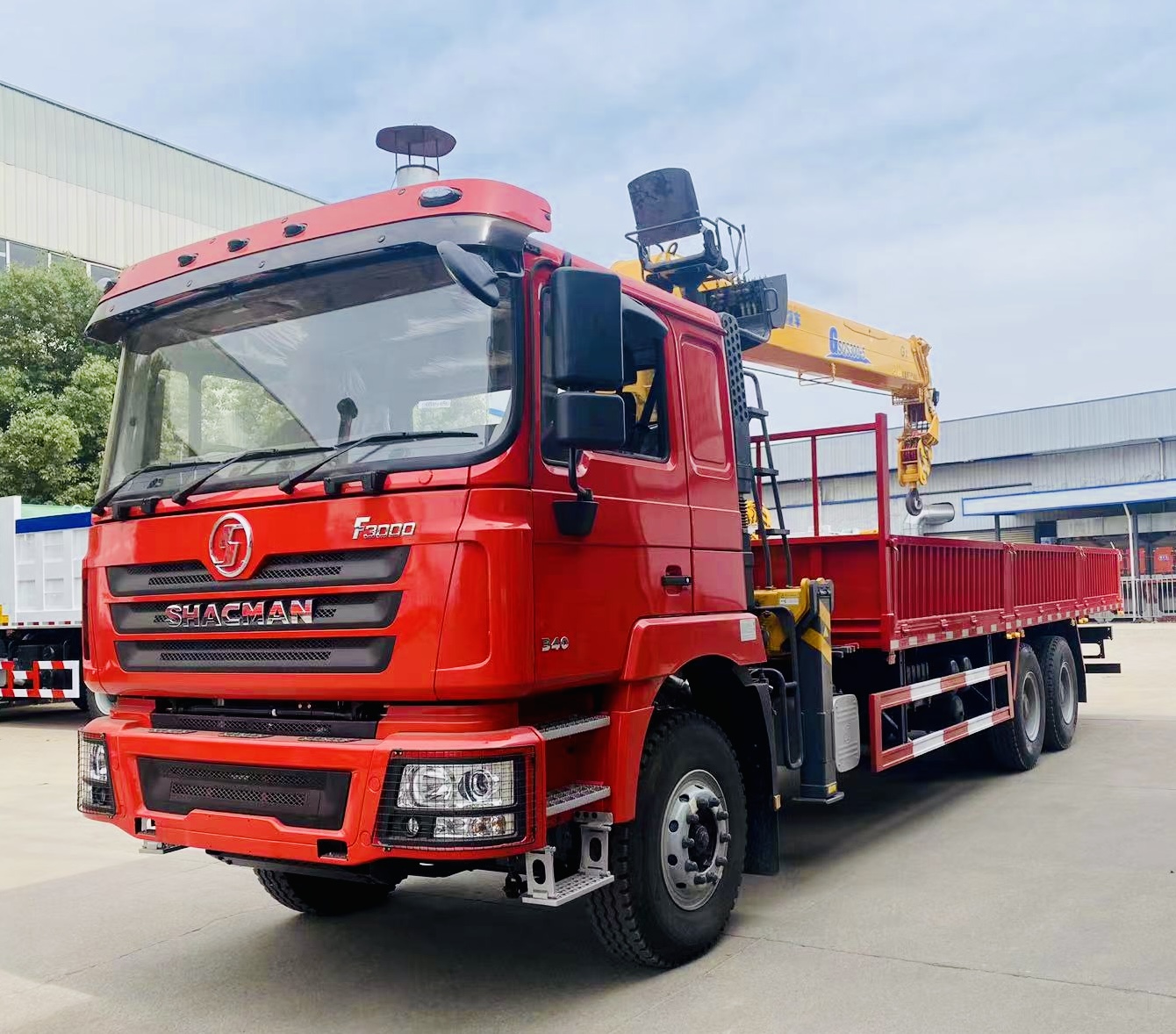 6*4 SHACMAN cranetruck - Buy 6*4 SHACMAN F3000 crane tank Product on ...